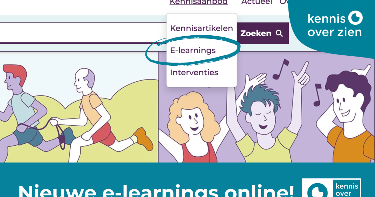 Nieuwe e-learning beschikbaar bij Kennis Over Zien! | Kennisoverzien